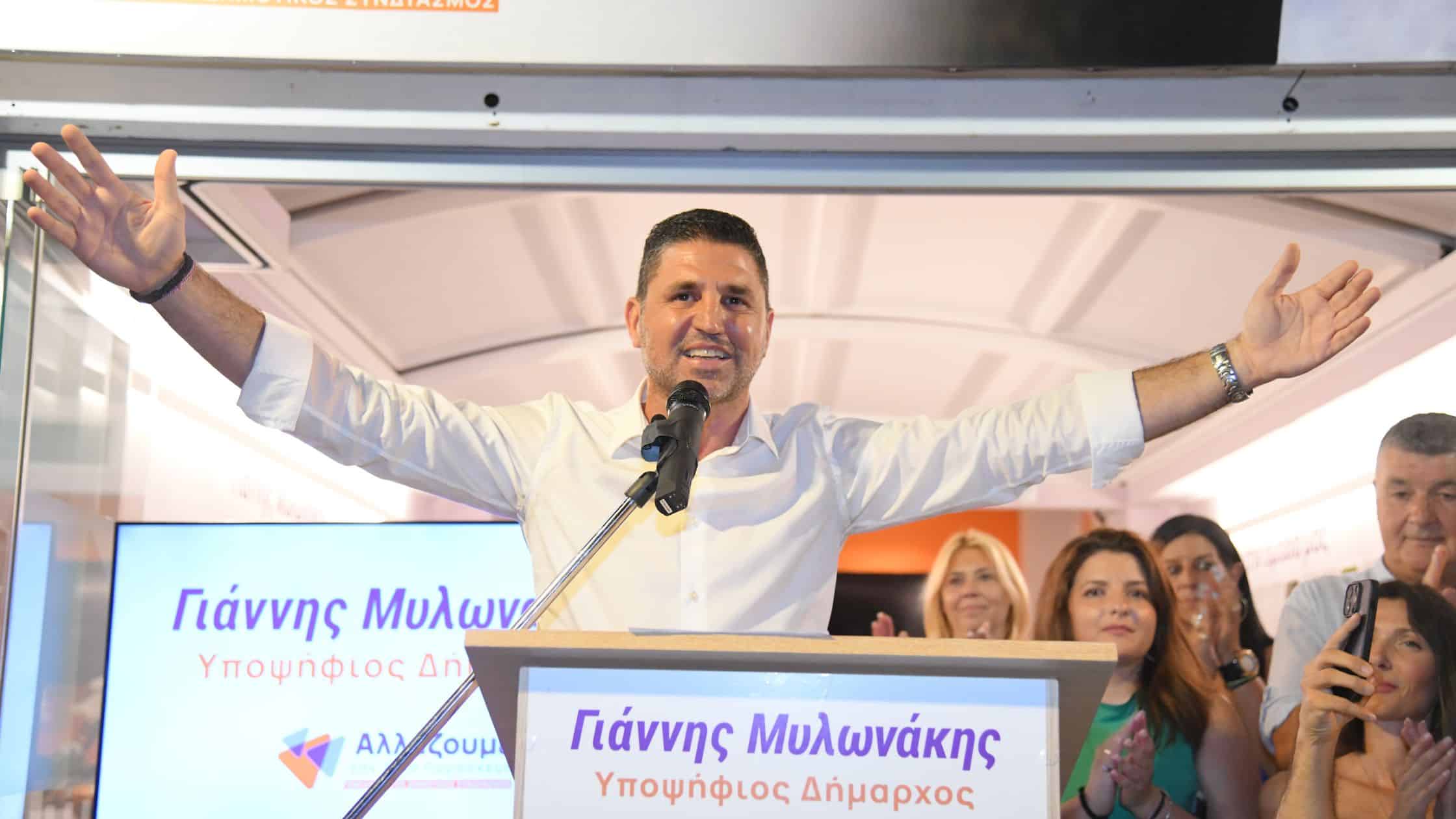 Προάγγελος νίκης τα εγκαίνια του εκλογικού κέντρου των «Αλλάζουμε»